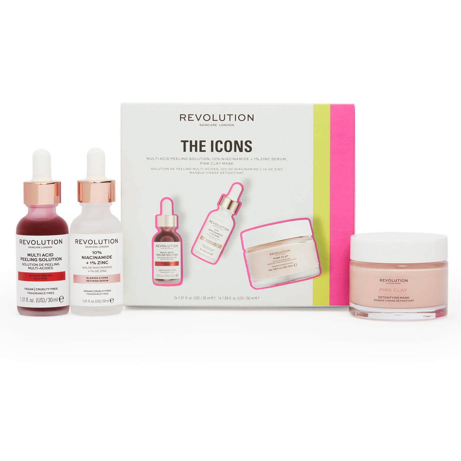 Revolution Skincare The Icons Collection - Entrega GRÁTIS