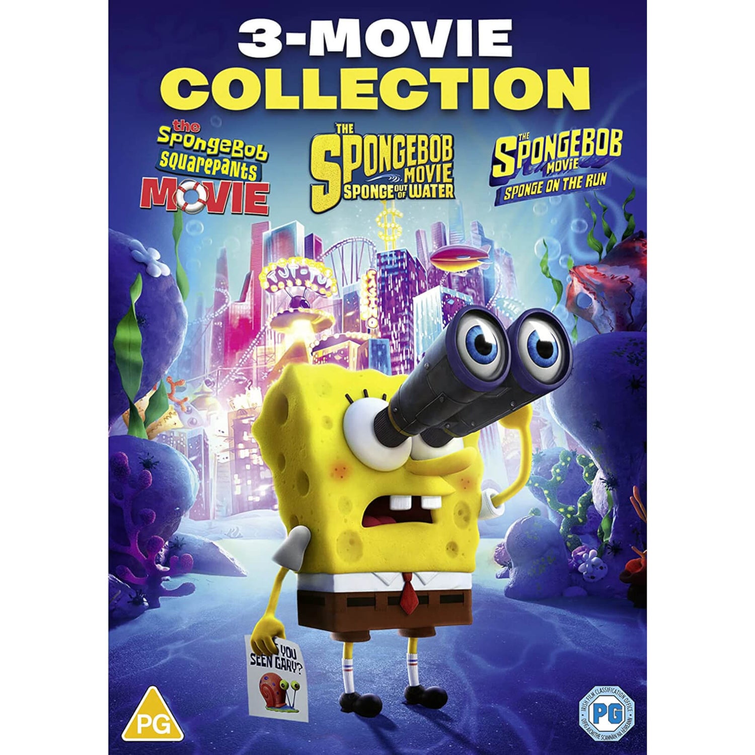 Spongebob Squarepants: Triple Movie pack DVD - Zavvi UK
