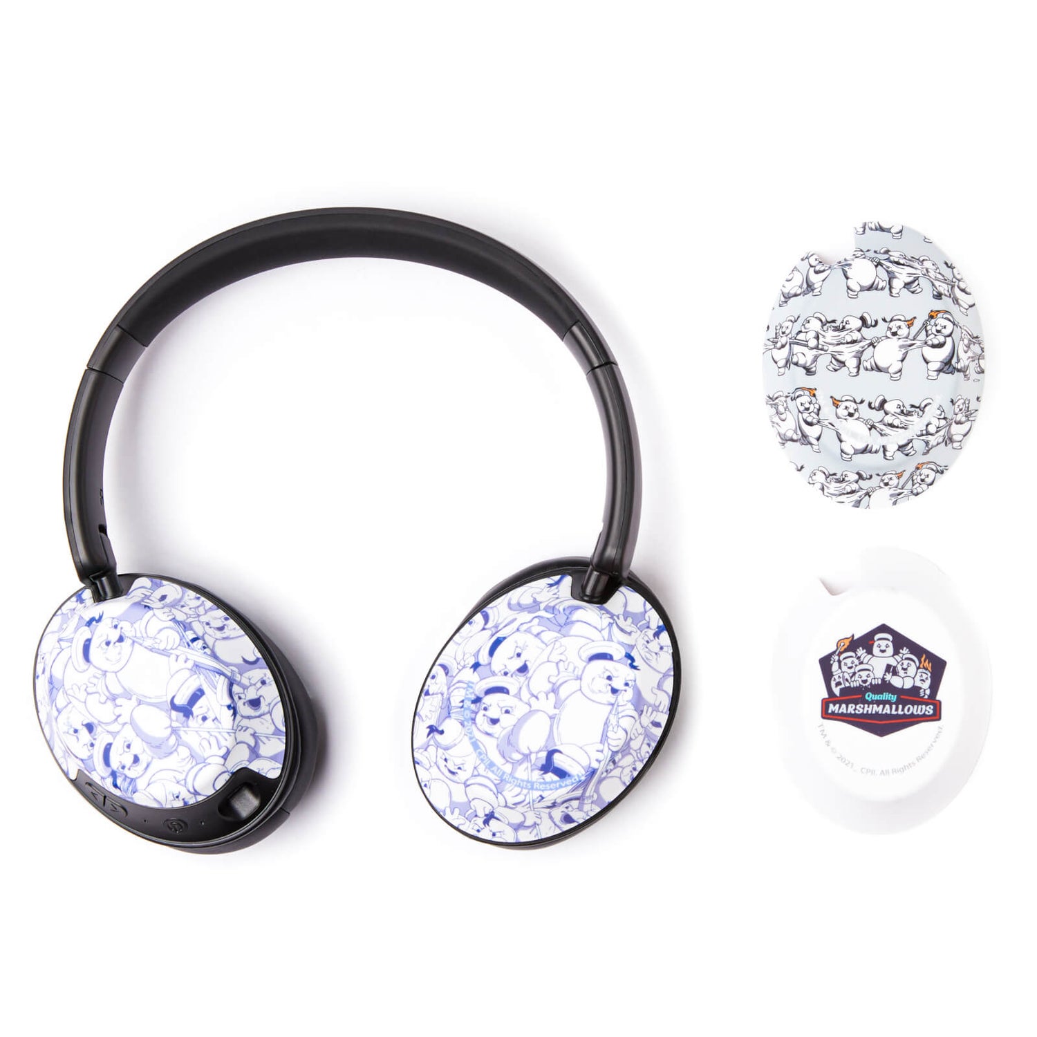 MOTH x Ghostbusters Stay-Puft Over-Ear Headphones & Caps Homeware ...