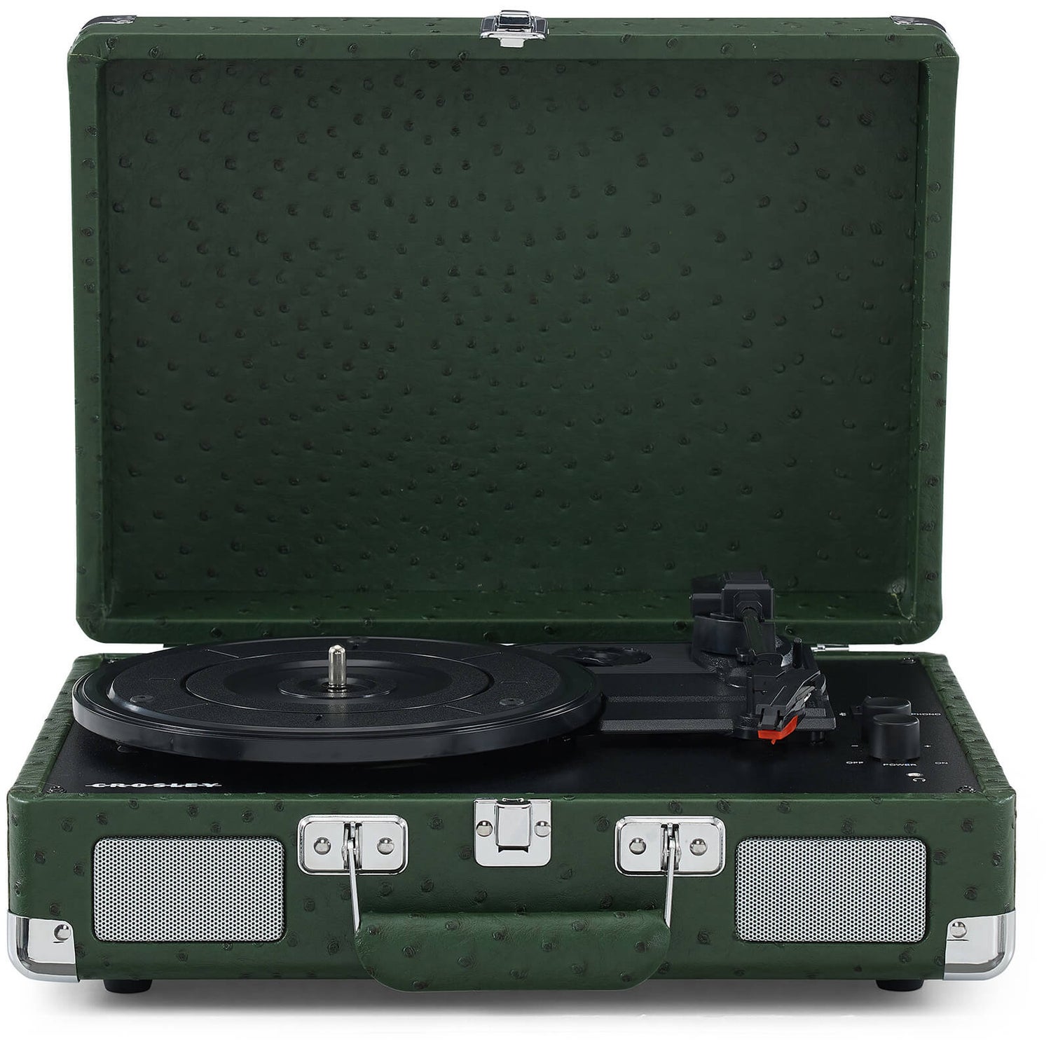 Cruiser Plus Deluxe Portable Turntable - With Bluetooth Output - Green ...