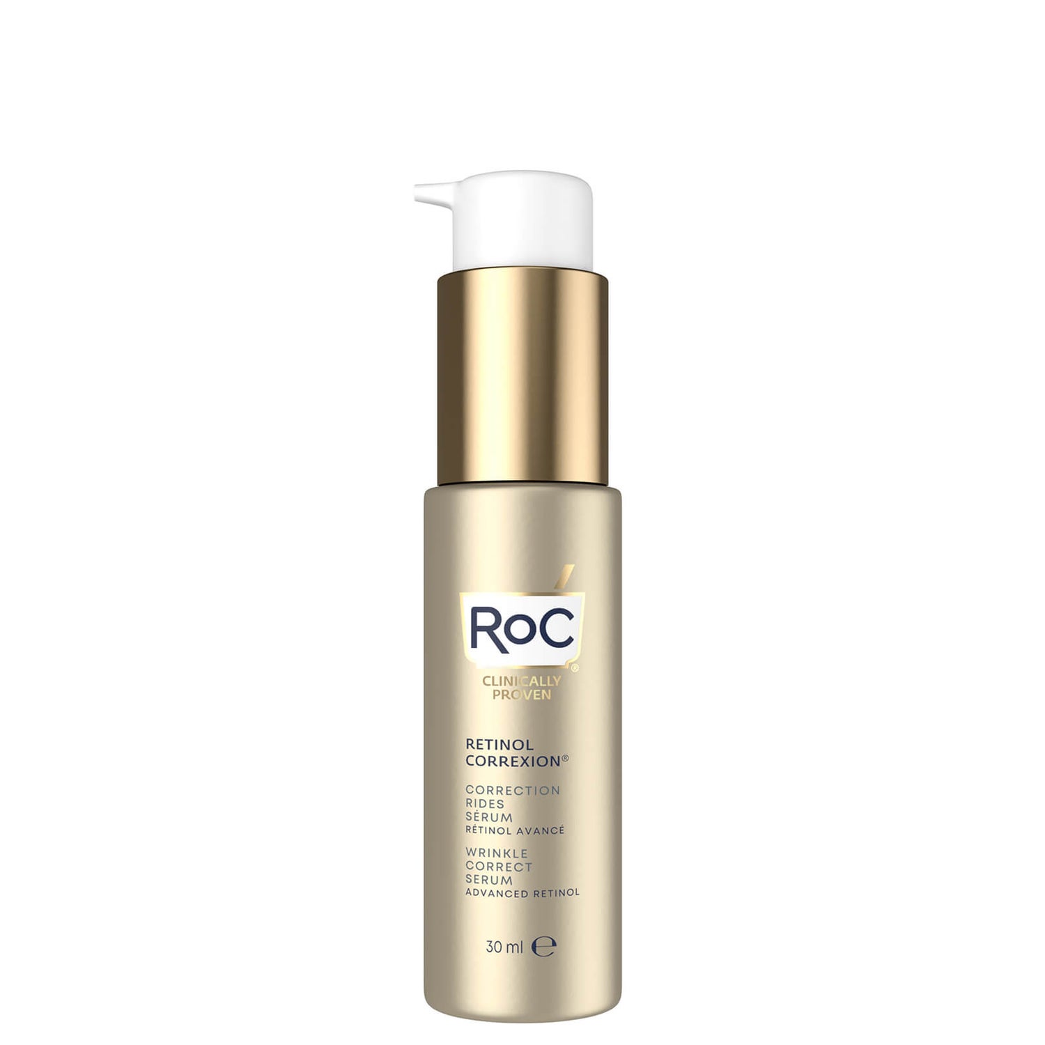 RoC Retinol Correxion Wrinkle Correct Serum 30ml | LOOKFANTASTIC