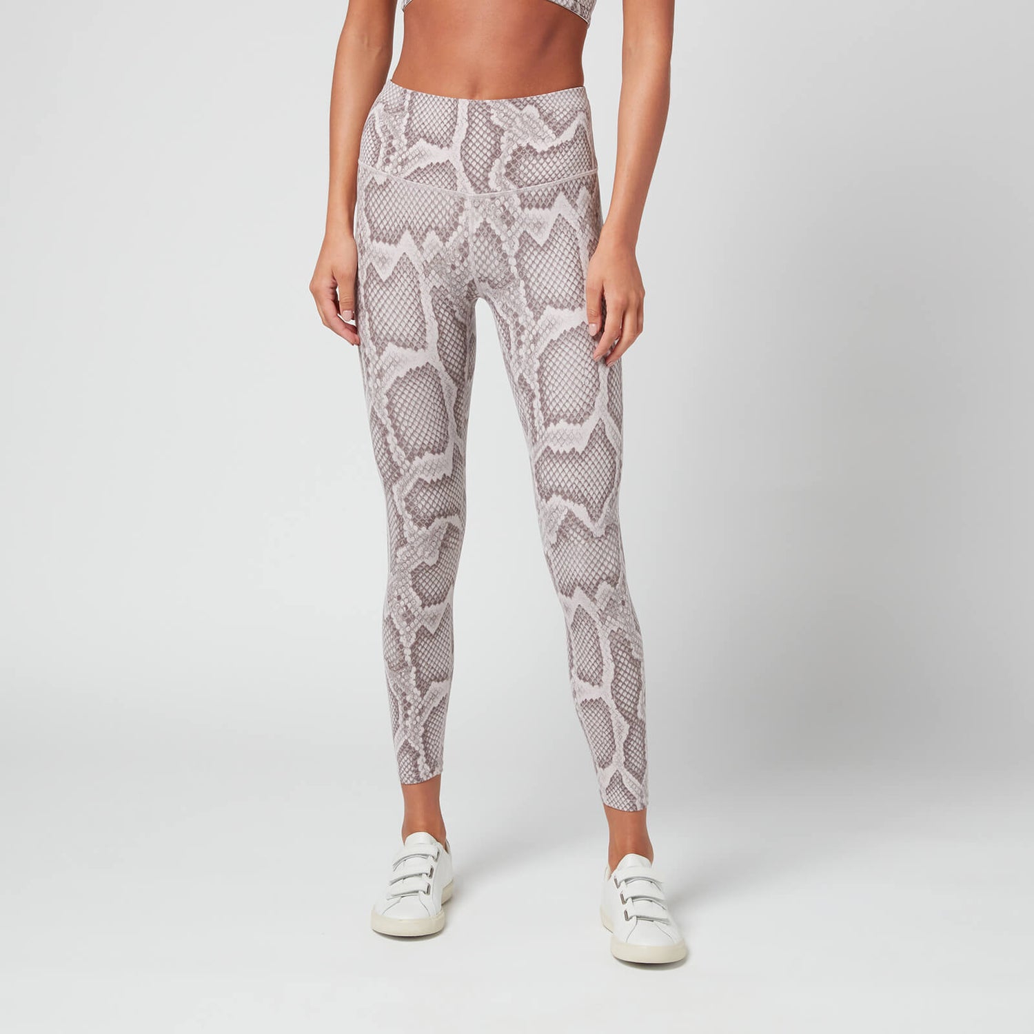 Varley Women's Let's Move High Rise 25' Leggings - Alabaster Python | TheHut.com