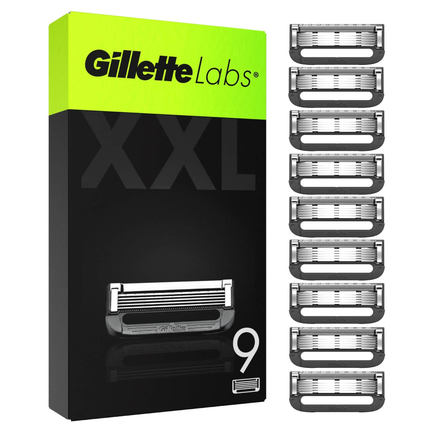 Gillettelabs Exfoliating Razor Blades 4 6 And 9 Refill Packs Gillette Uk