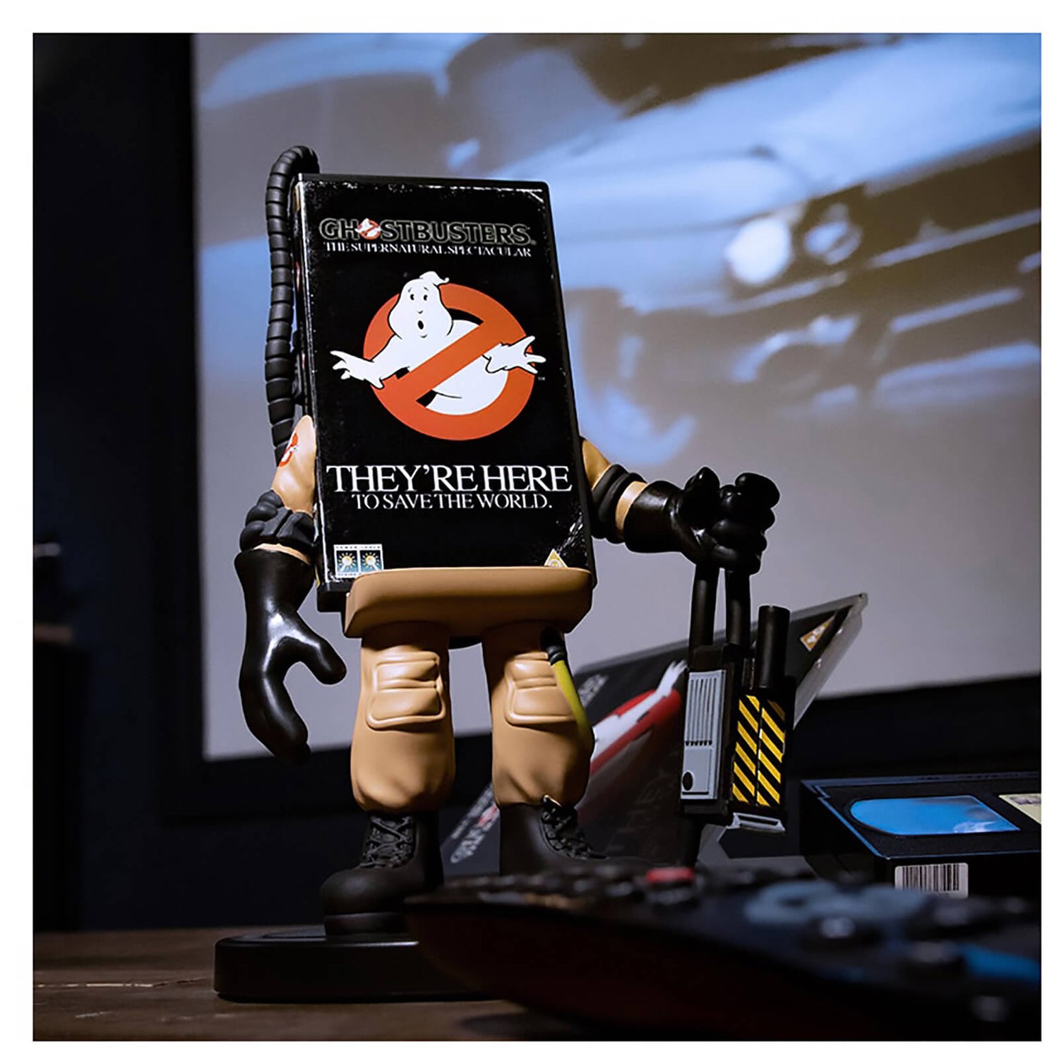 Numskull Designs Ghostbusters Power Idolz Retro VHS Style Wireless ...