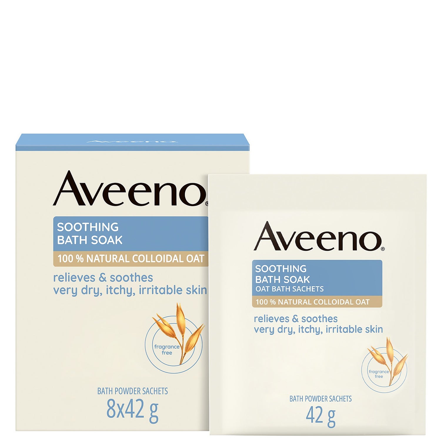 Aveeno Soothing Bath Soak 8 x 42g - Entrega GRÁTIS