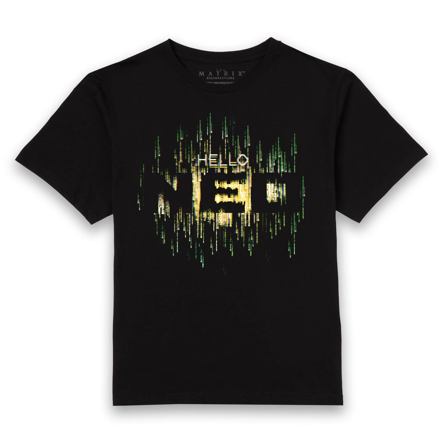 Matrix Hello Neo Unisex T-Shirt - Black Clothing - Zavvi UK