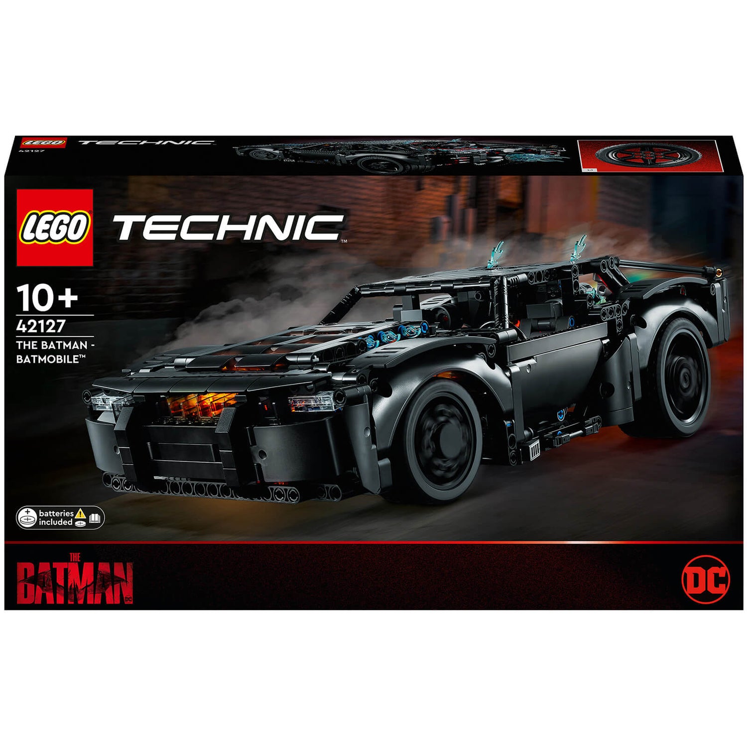 LEGO Technic: THE BATMAN BATMOBILE Buildable Car Toy (42127) Toys ...