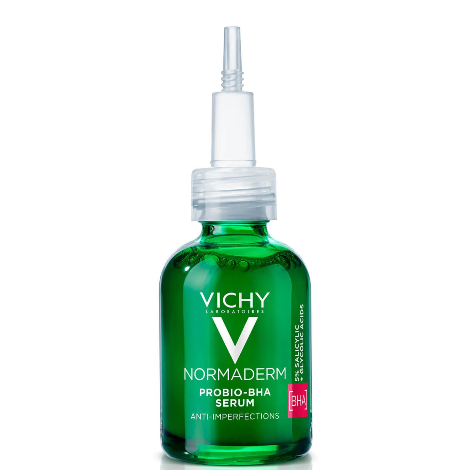 VICHY Normaderm Salicylic Acid + Probiotic Fractions Anti-Blemish Serum 30ml | LOOKFANTASTIC