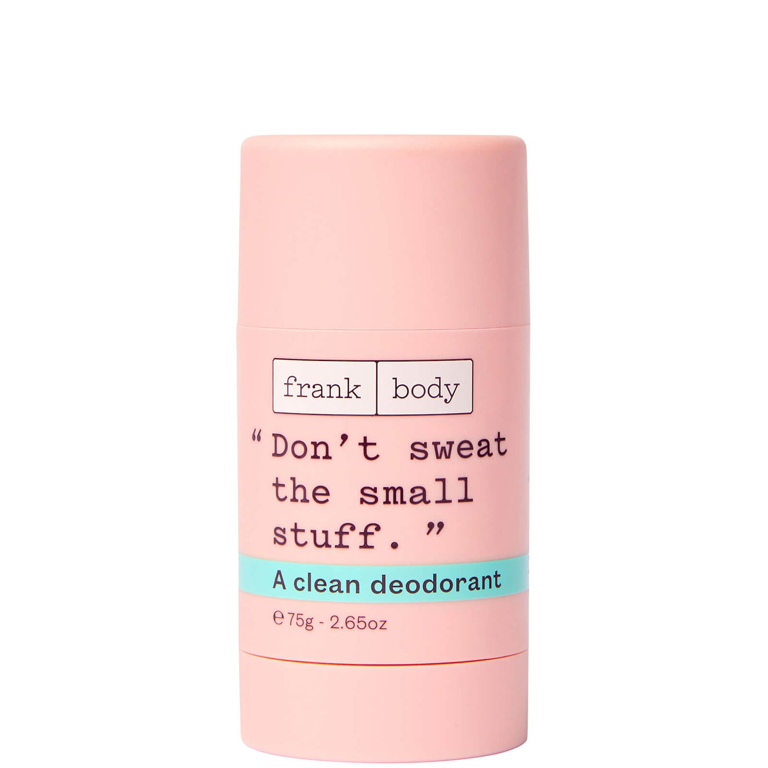 Frank Body Clean Deodorant Cucumber and Green Tea 75g - LOOKFANTASTIC