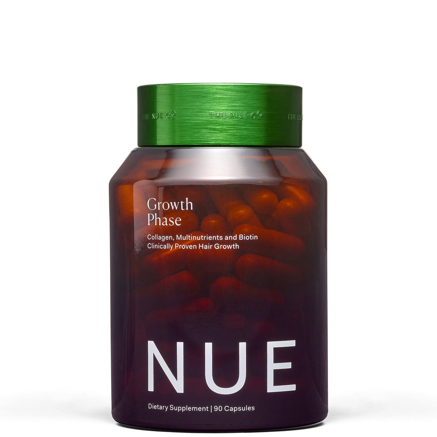 The Nue Co. Growth Phase Hair Supplements (90 Capsules) - Snabb leverans