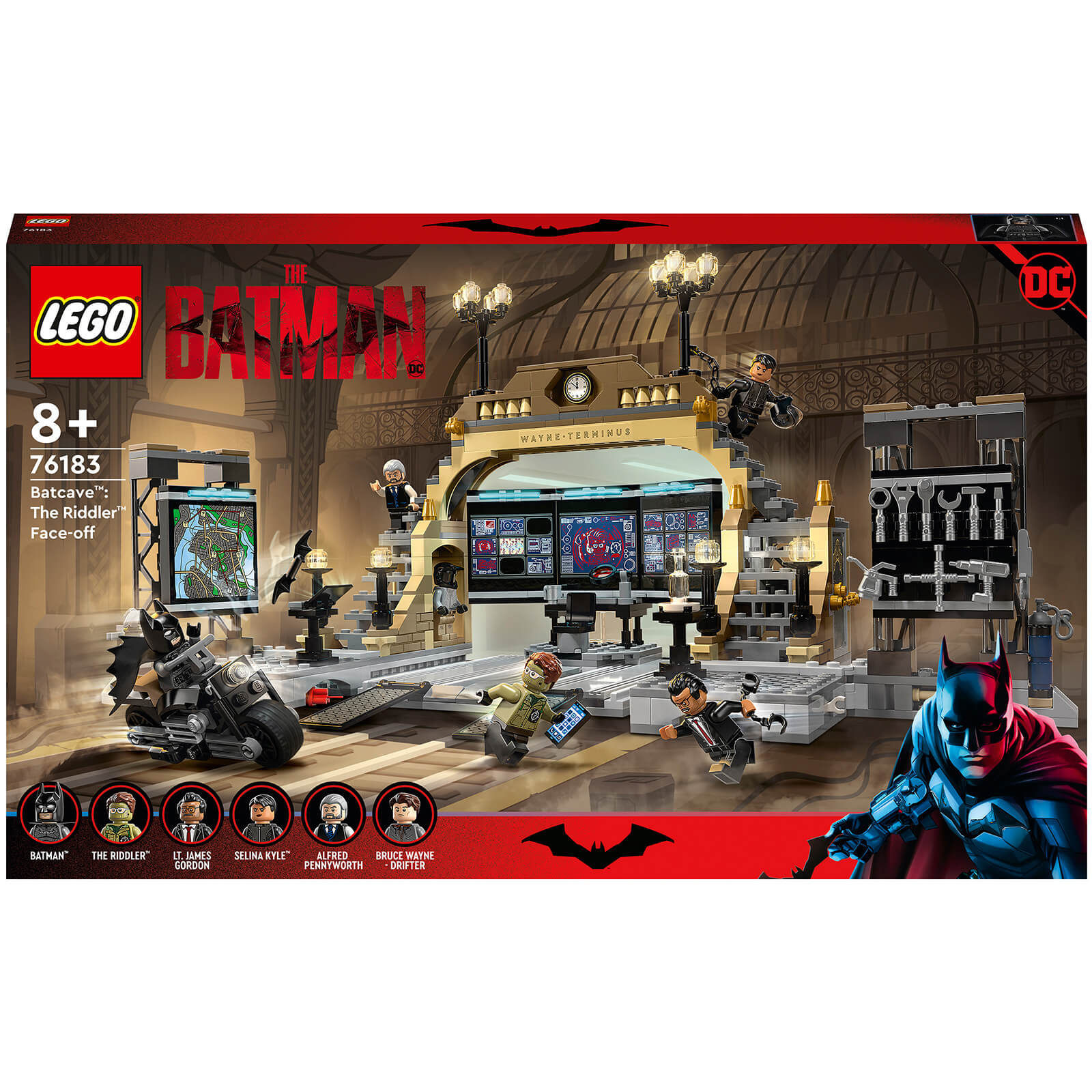 LEGO Super Heroes: Batcave™: The Riddler™ Face-off (76183) Toys - Zavvi US