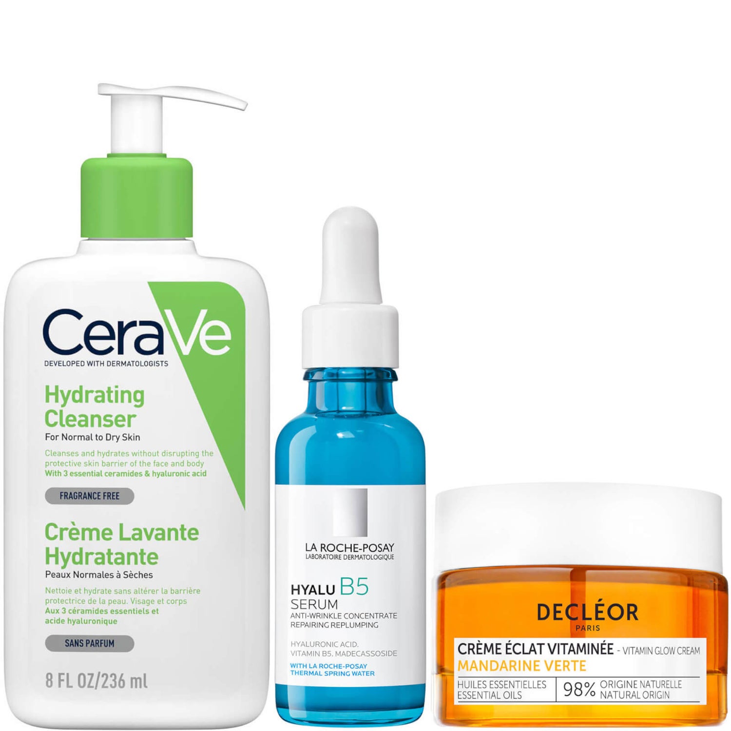 CeraVe Real Skin Glow Routine Bundle - LOOKFANTASTIC