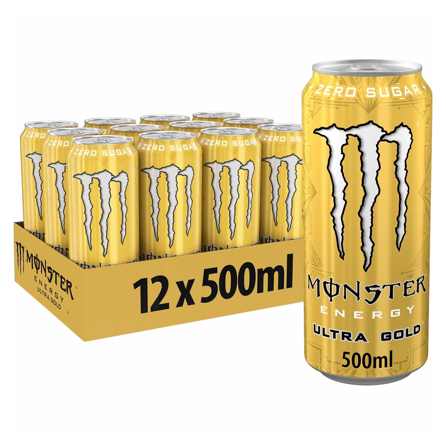 Monster Energy Ultra Gold 12 x 500ml | Your Coca-Cola UK