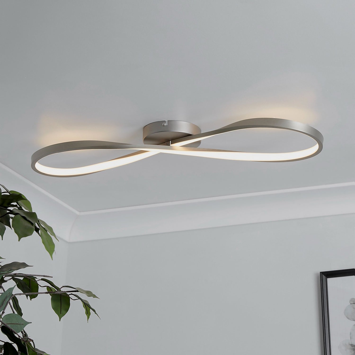 Contemporary Flush Led Ceiling Lights | Shelly Lighting