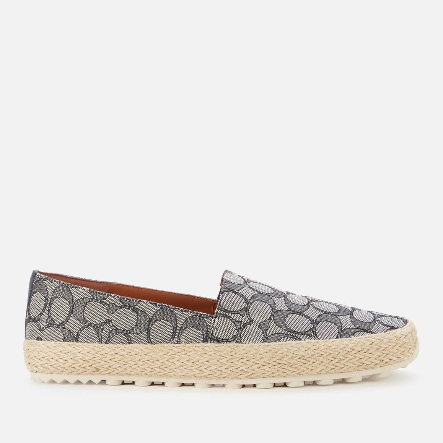 Coach Men's Signature Espadrilles - Dark Ocean | TheHut.com