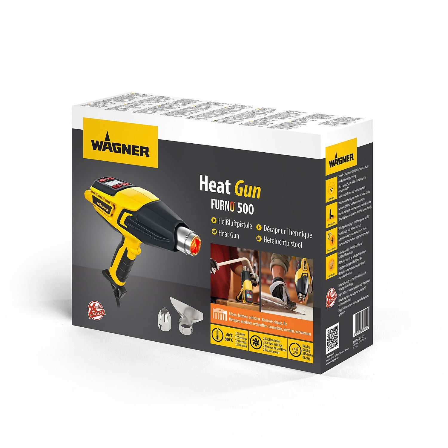 Wagner Furno 300 Dual Tempurature Corded Heat Gun 0503059, 54% OFF