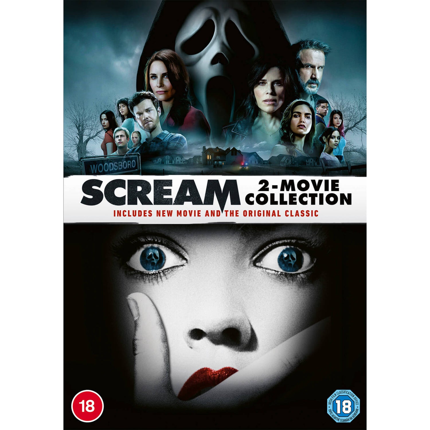 Scream (1996) & Scream (2022) DVD - Zavvi UK