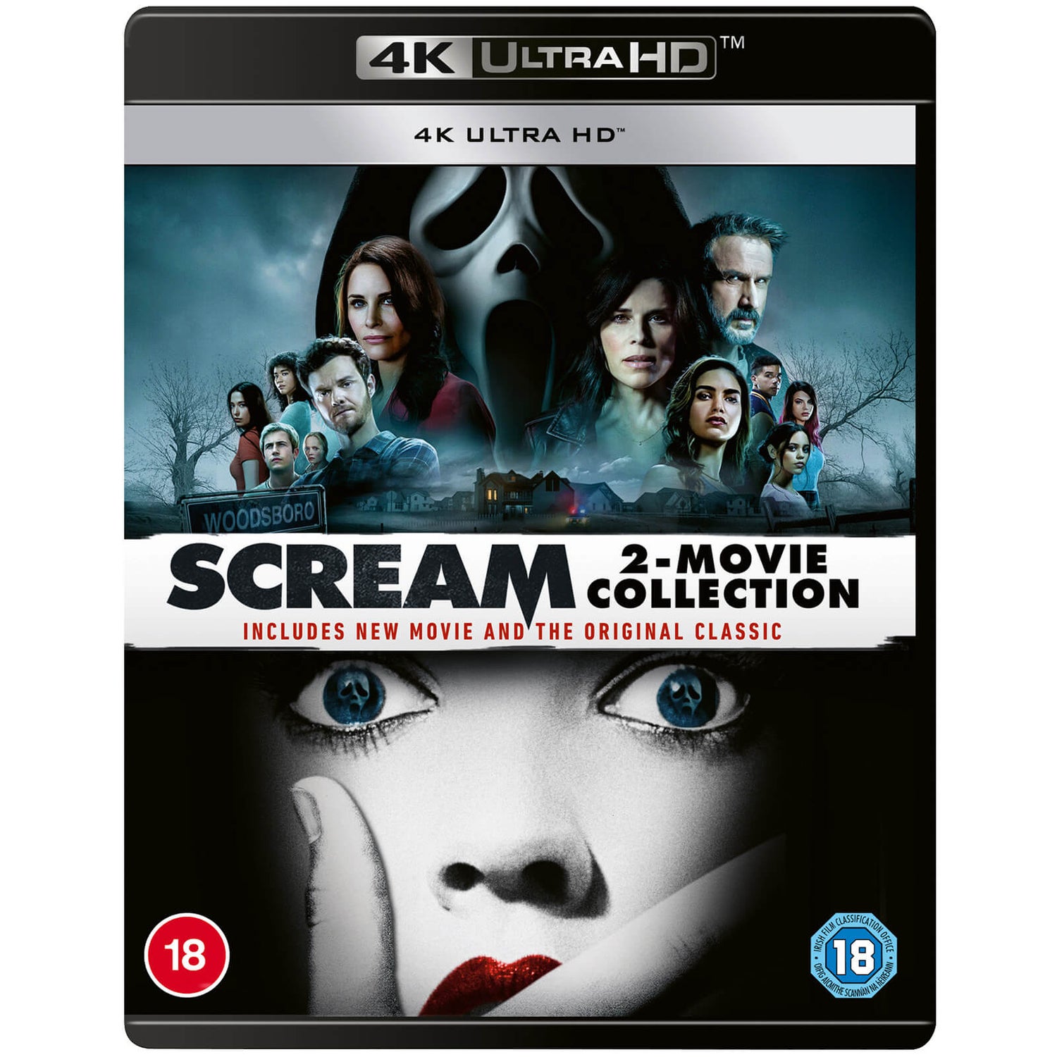 Scream (1996) & Scream (2022) - 4K Ultra HD 4K | Zavvi Australia