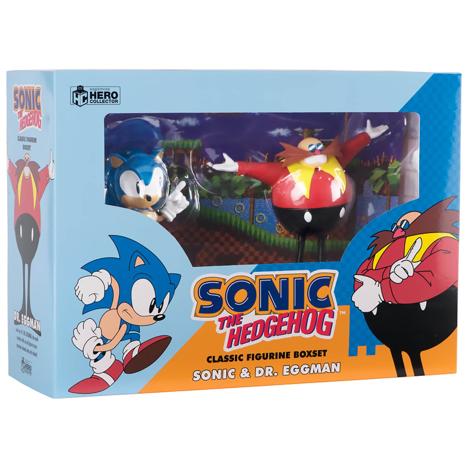 Eaglemoss Sonic & Dr Eggman Figurine Box Set Merchandise - Zavvi US