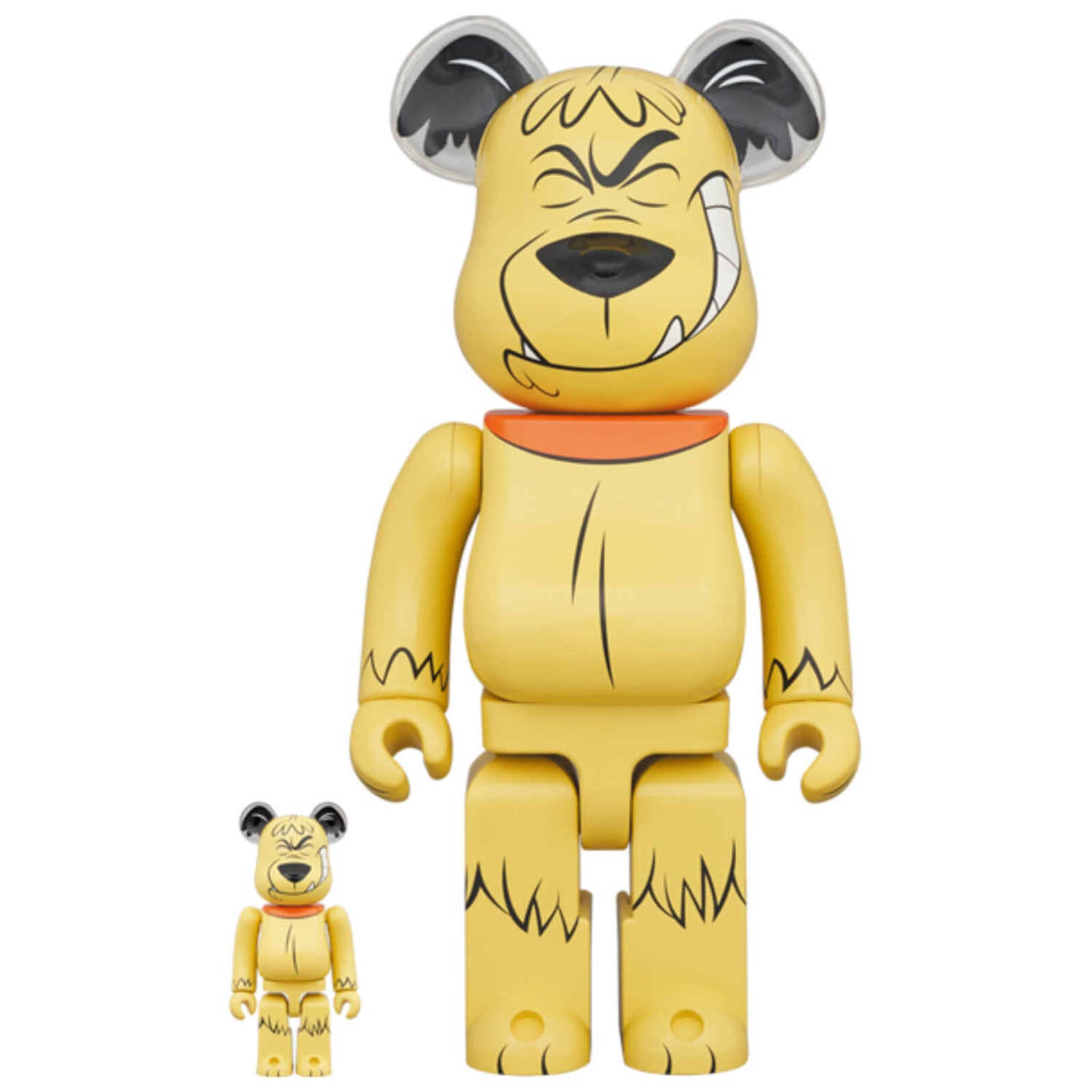 Medicom Wacky Races 100% & 400% Be@rbrick 2-Pack - Muttley Merchandise ...