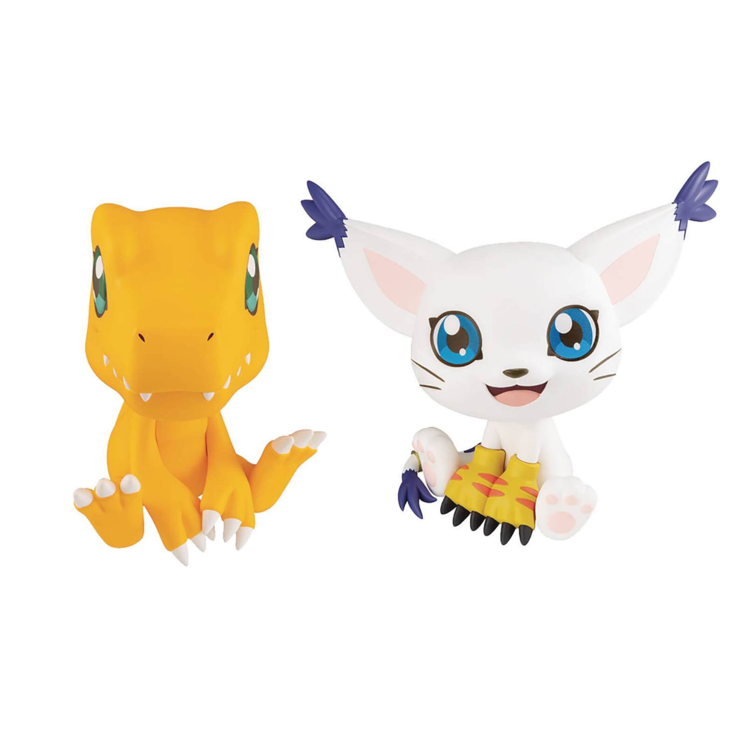 Digimon Adventure Look Up Series Pvc Figure Set - Agumon & Tailmon ...