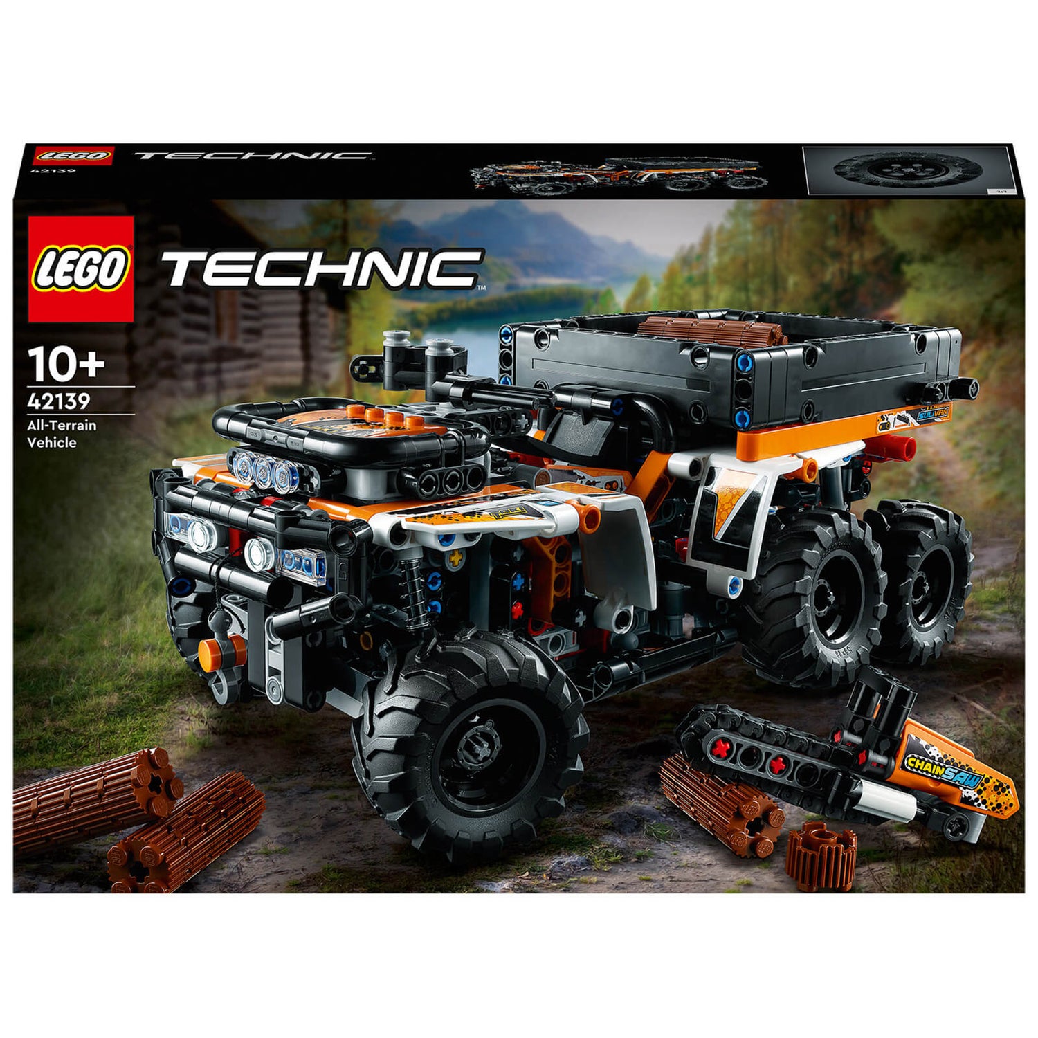 LEGO Technic: All-Terrain Vehicle Off Roader Truck Toy (42139) Toys ...