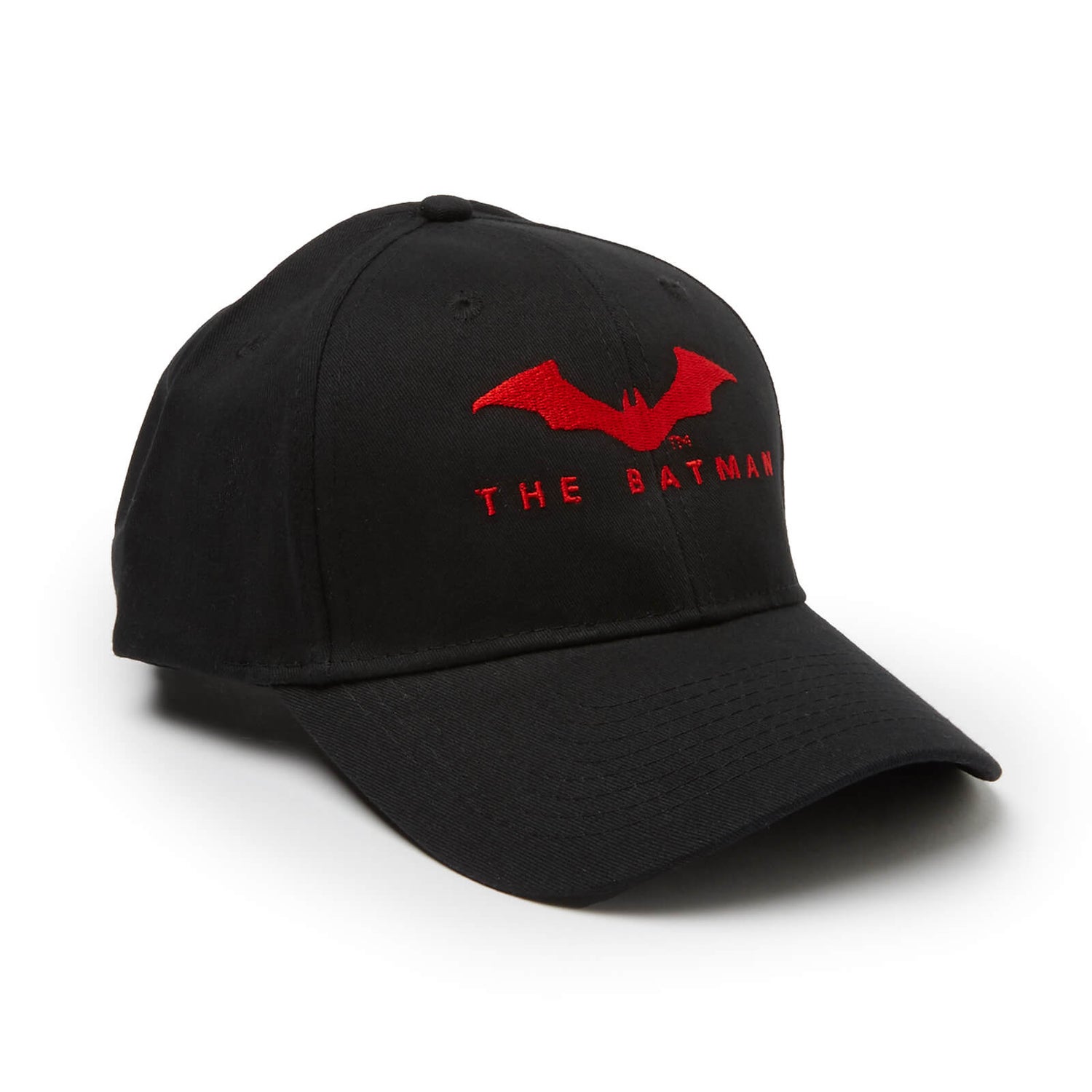 The Batman The Bat Embroidered Baseball Cap - Black Clothing - Zavvi UK