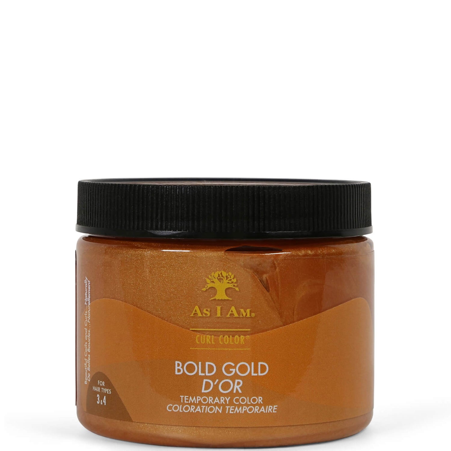 As I Am Curl Color Bold Gold 182g | LOOKFANTASTIC