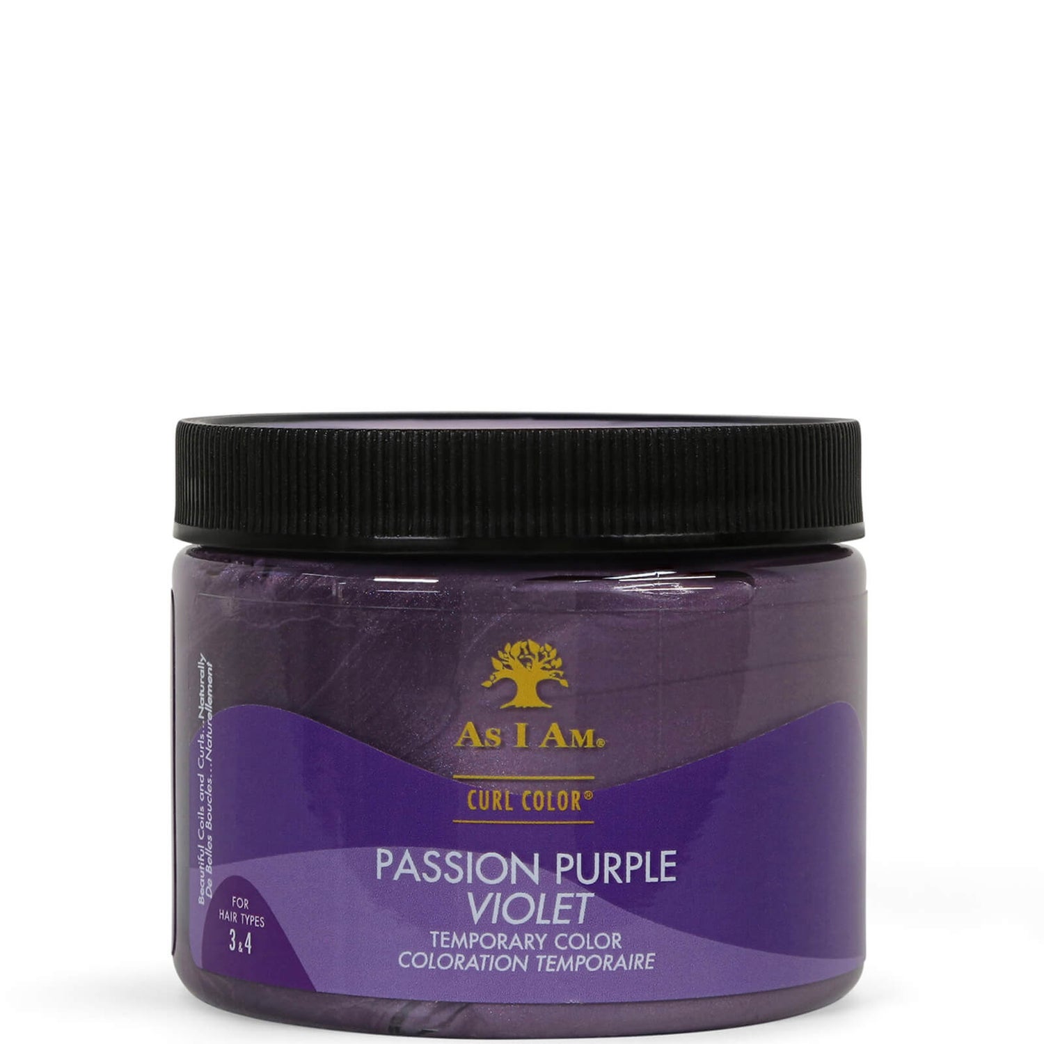 As I Am Curl Color Passion Purple 182g | LOOKFANTASTIC
