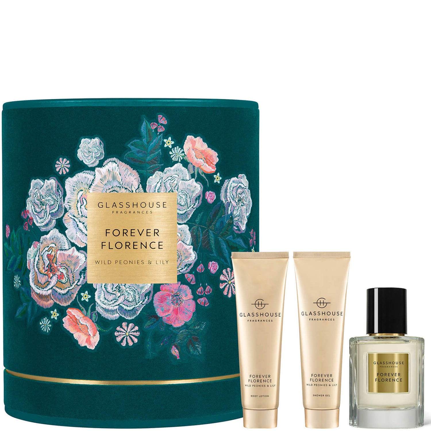 Glasshouse Fragrances Forever Florence Fragrance Gift Set - LOOKFANTASTIC