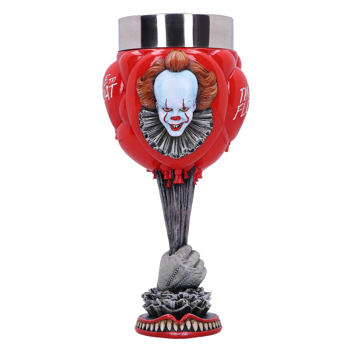 IT - 'Time To Float' Pennywise Collectible Goblet 19.5cm Merchandise ...