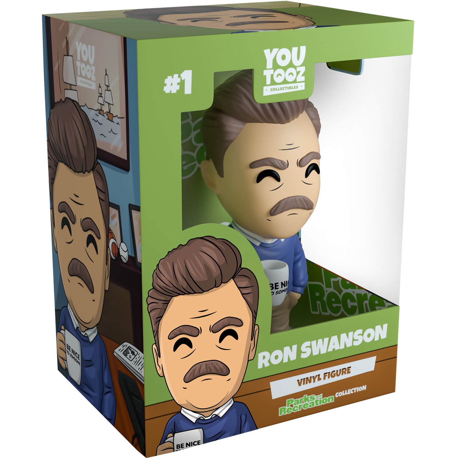 Youtooz Parks & Recreation 5" Vinyl Collectible Figure - Ron Swanson ...