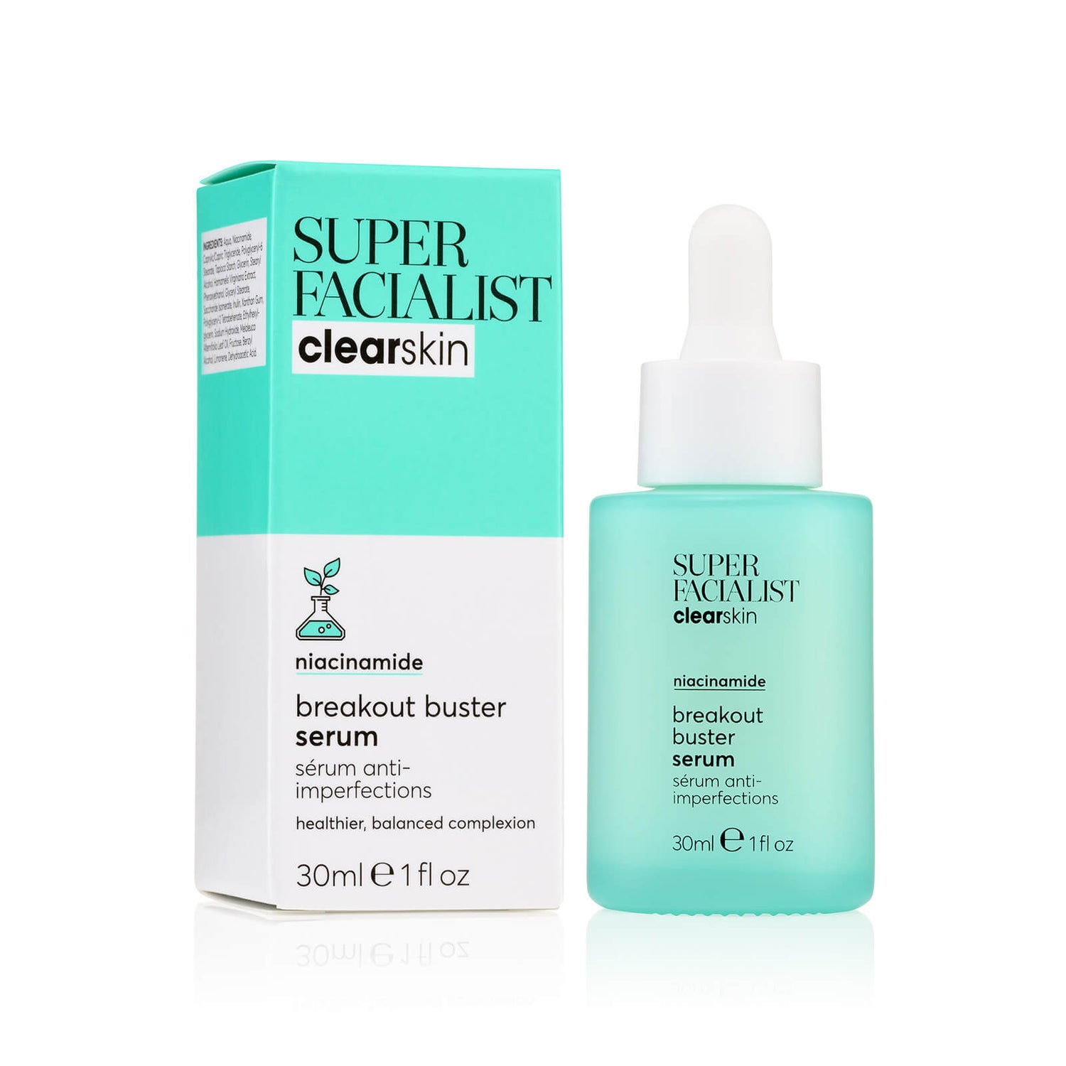 Super Facialist Clear Skin Breakout Buster Serum 30ml - Entrega GRÁTIS