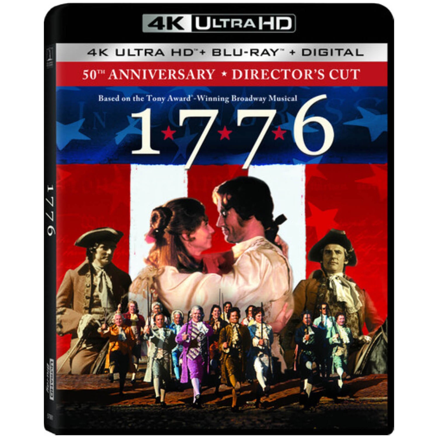 1776: 50th Anniversary - 4K Ultra HD (Includes Blu-Ray) Blu-ray | Zavvi ...