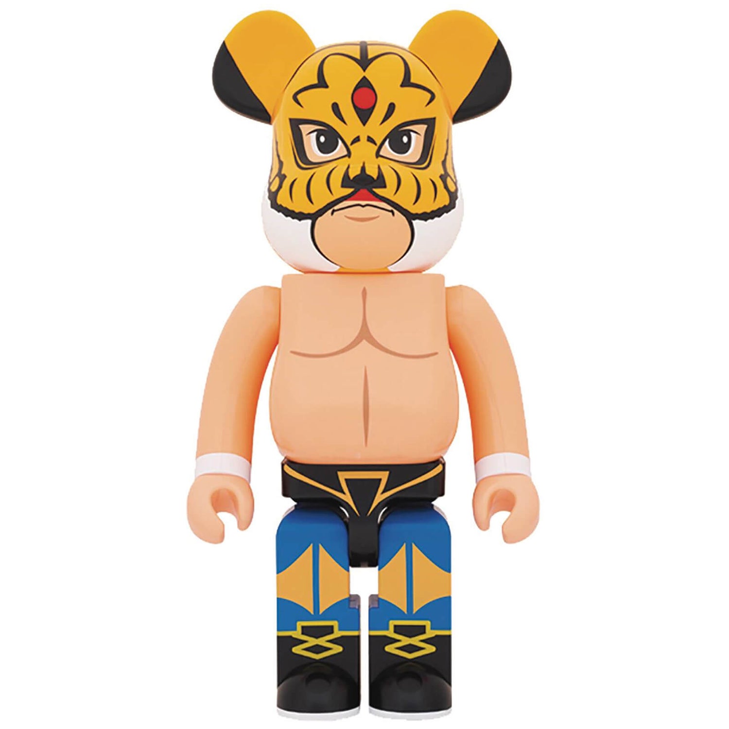 Medicom Tiger Mask 1000% Be@rbrick - First Generation Tiger Mask ...