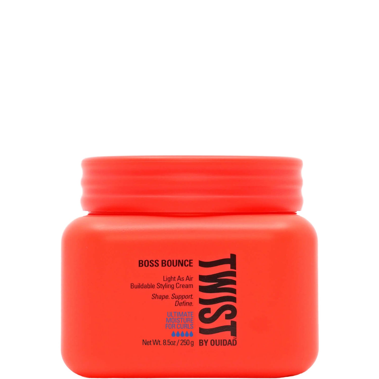 Twist By Ouidad Boss Bounce Light Styling Cream 250ml - Entrega GRÁTIS