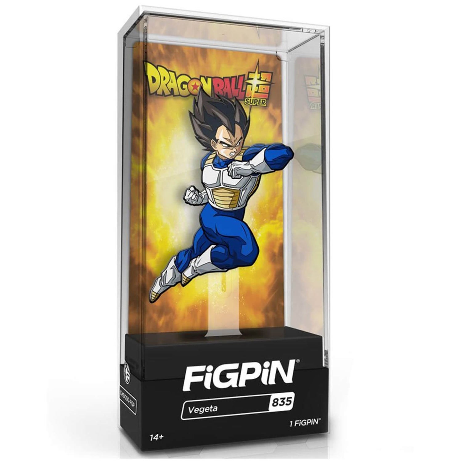 FiGPiN Dragon Ball Super 3" Enamel Pin - Vegeta Merchandise - Zavvi US