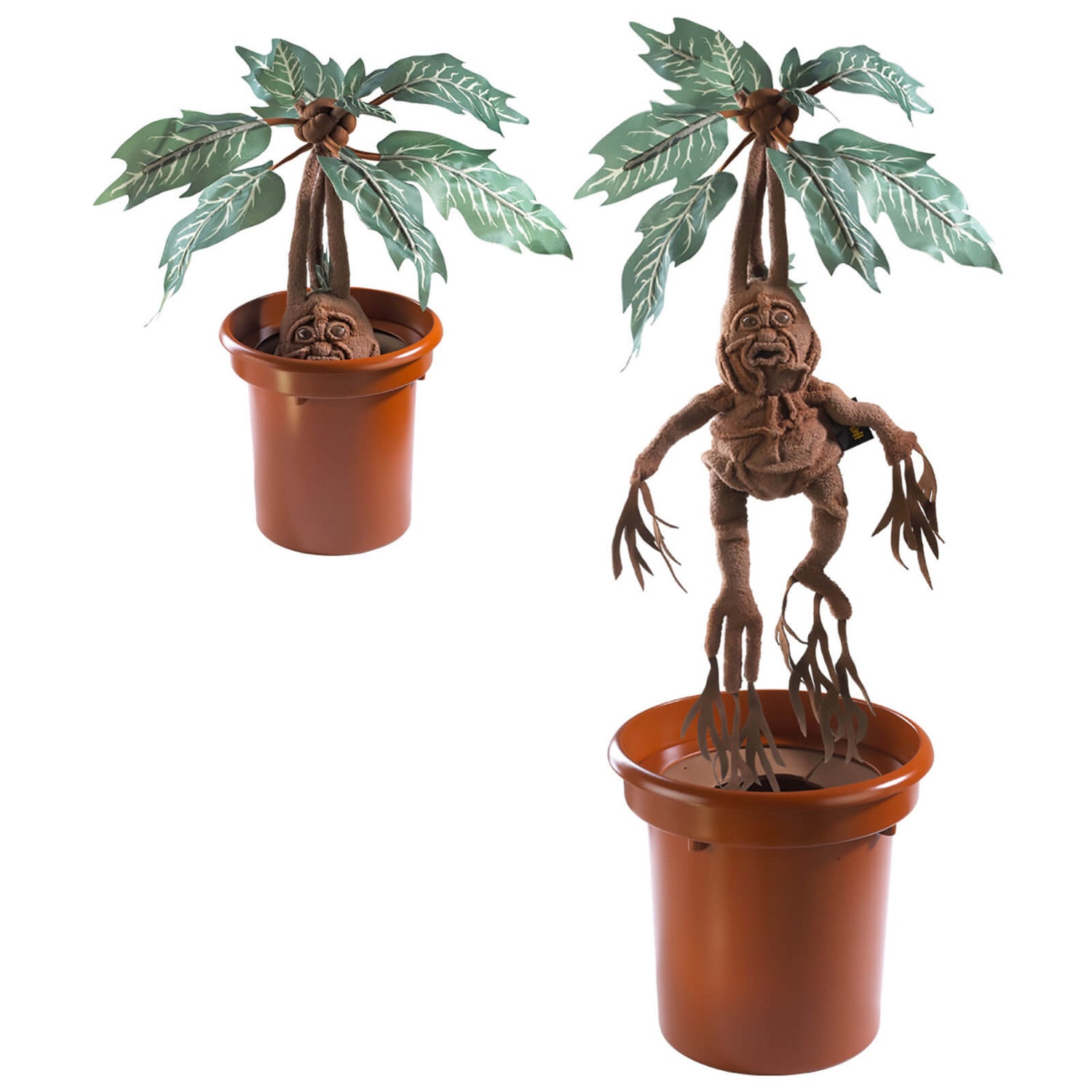 Noble Collection Harry Potter Mandrake Collector Interactive Plush ...
