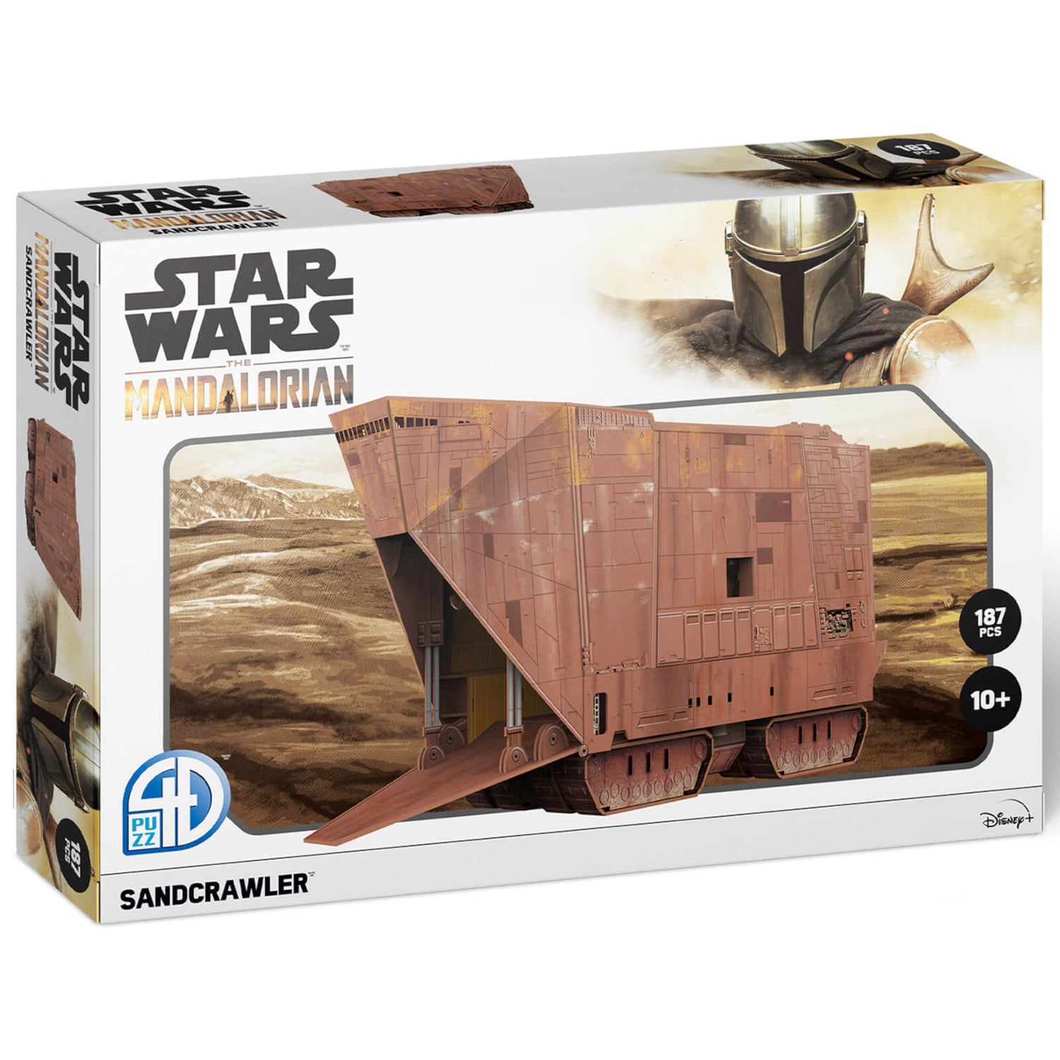 Star Wars: The Mandalorian Sandcrawler Paper Core 3D Puzzle Model ...