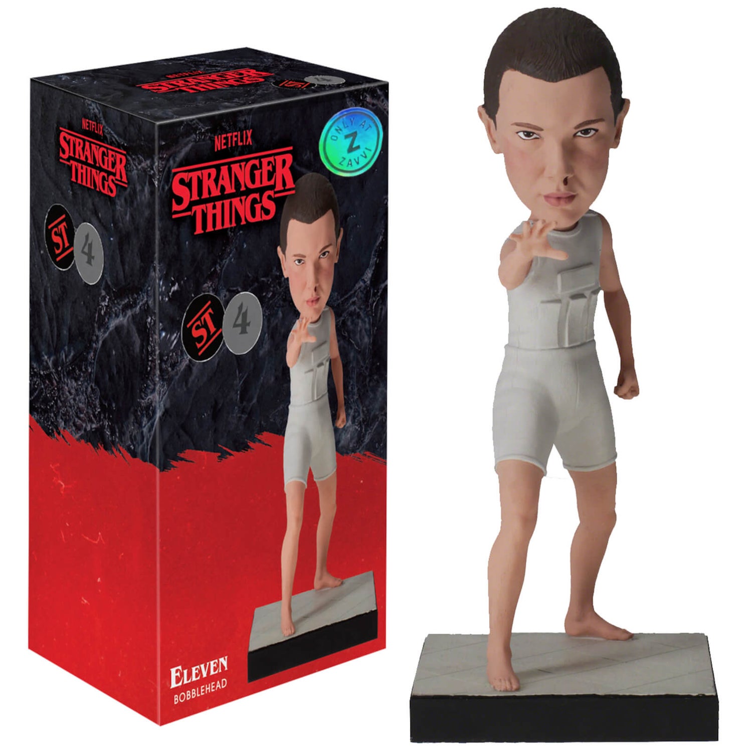 Royal Bobbles Stranger Things Eleven Haptic Suit Bobblehead Zavvi ...