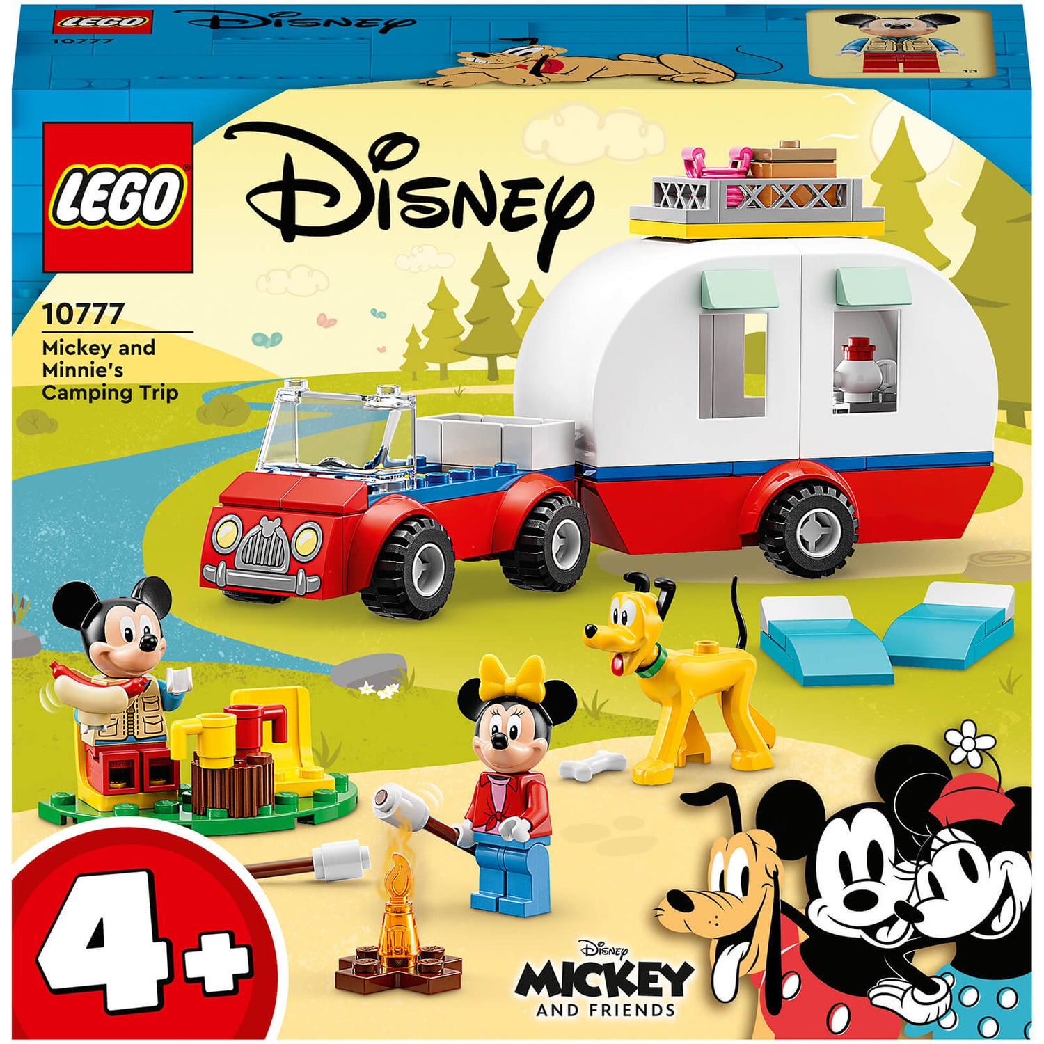 LEGO Disney Mickey Mouse & Minnie's Camping Trip Set (10777) Toys ...