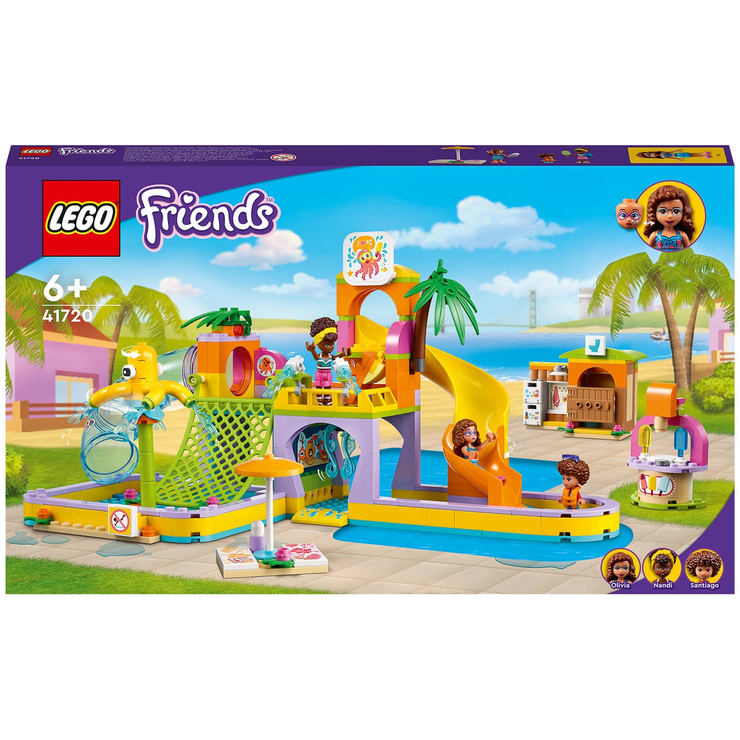 LEGO Friends: Water Park Summer Set with Swimming Pool (41720) | retro ...