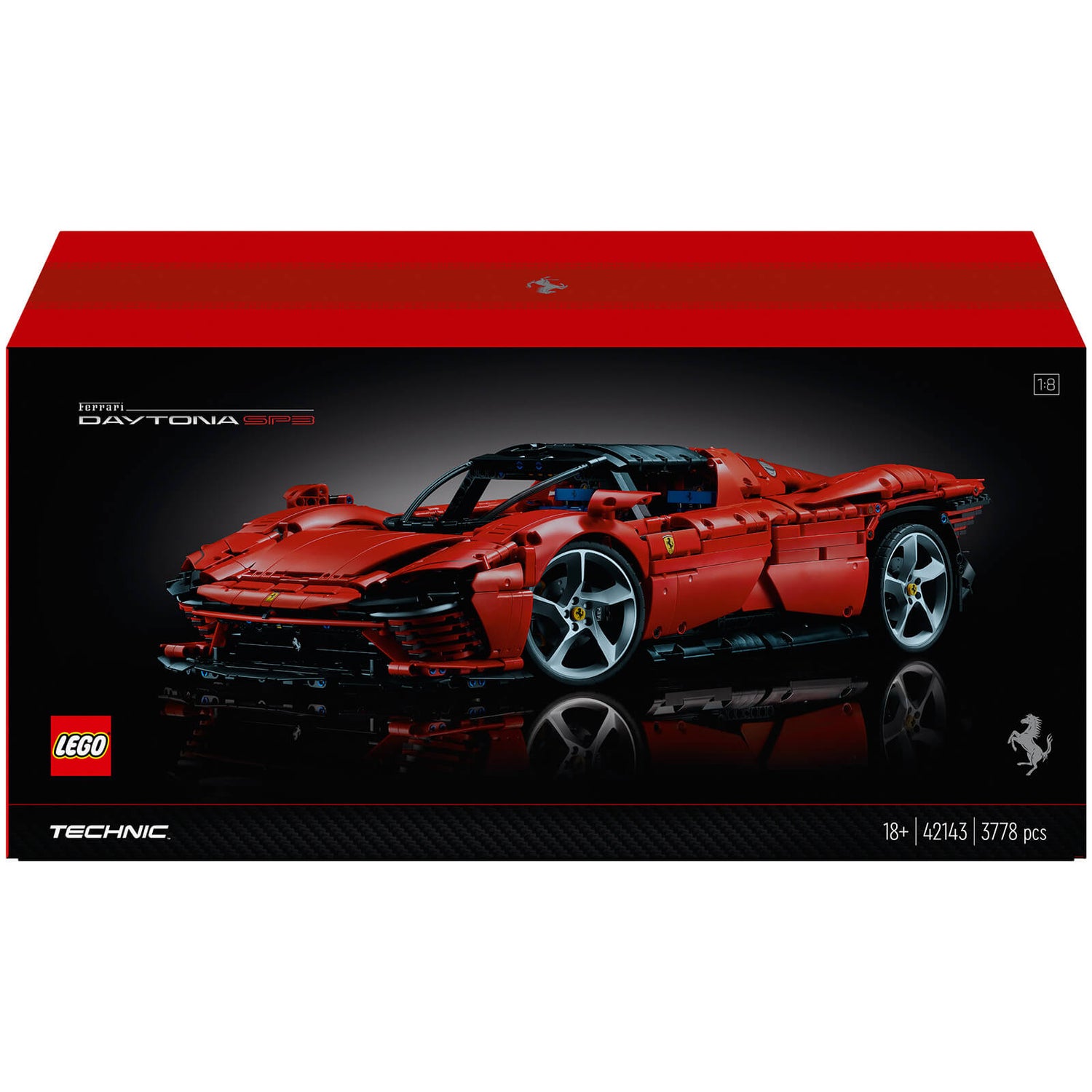 LEGO Technic: Ferrari Daytona SP3 Model Race Car Set (42143) Toys ...