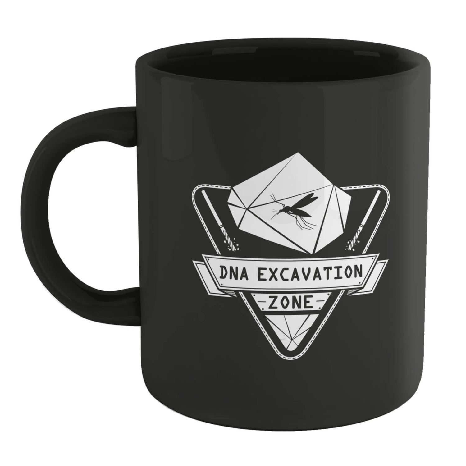 Jurassic Park Excavation Zone Mug - Black Homeware | Zavvi Australia