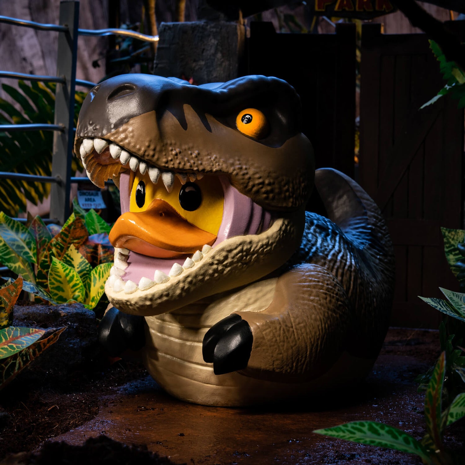 Jurassic Park Limited Edition Giant Collectible 9 Inch T-Rex Tubbz Duck ...