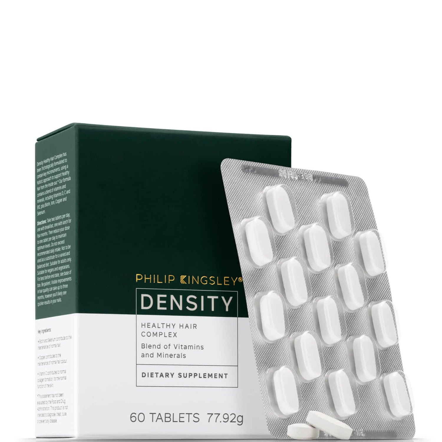 Philip Kingsley Density Healthy Hair Complex (60 Tablets) | Buy Online ...