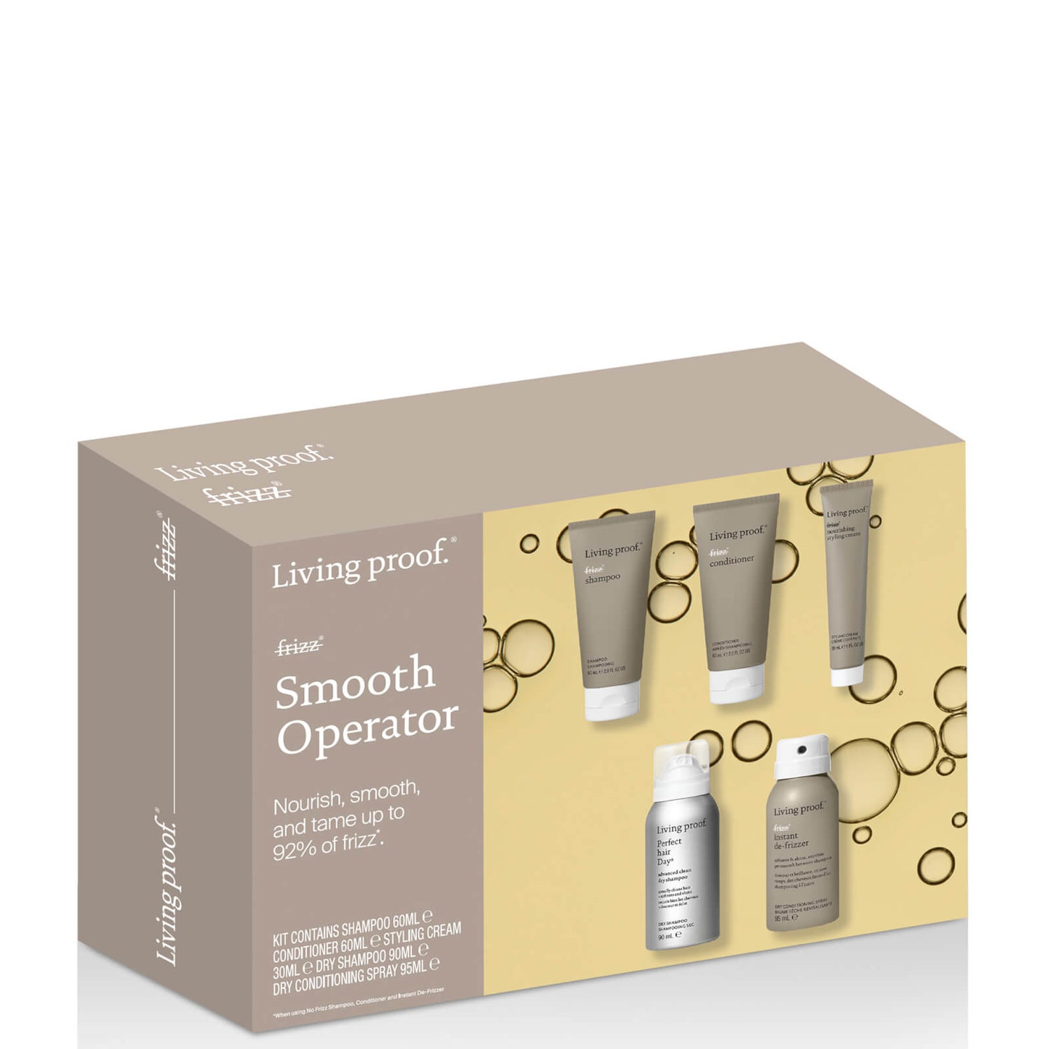 Living Proof Smooth Operator No Frizz Routine Kit | LOOKFANTASTIC AU