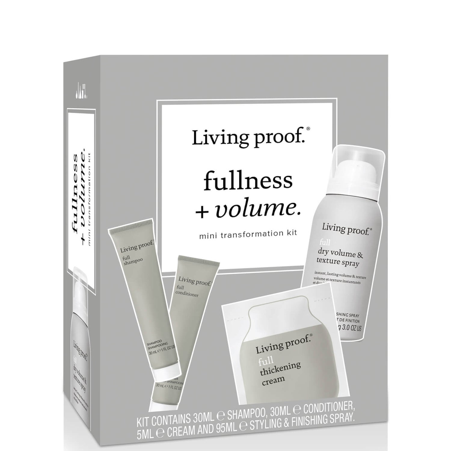 Living Proof Fullness and Volume Mini Transformation Kit - lookfantastic
