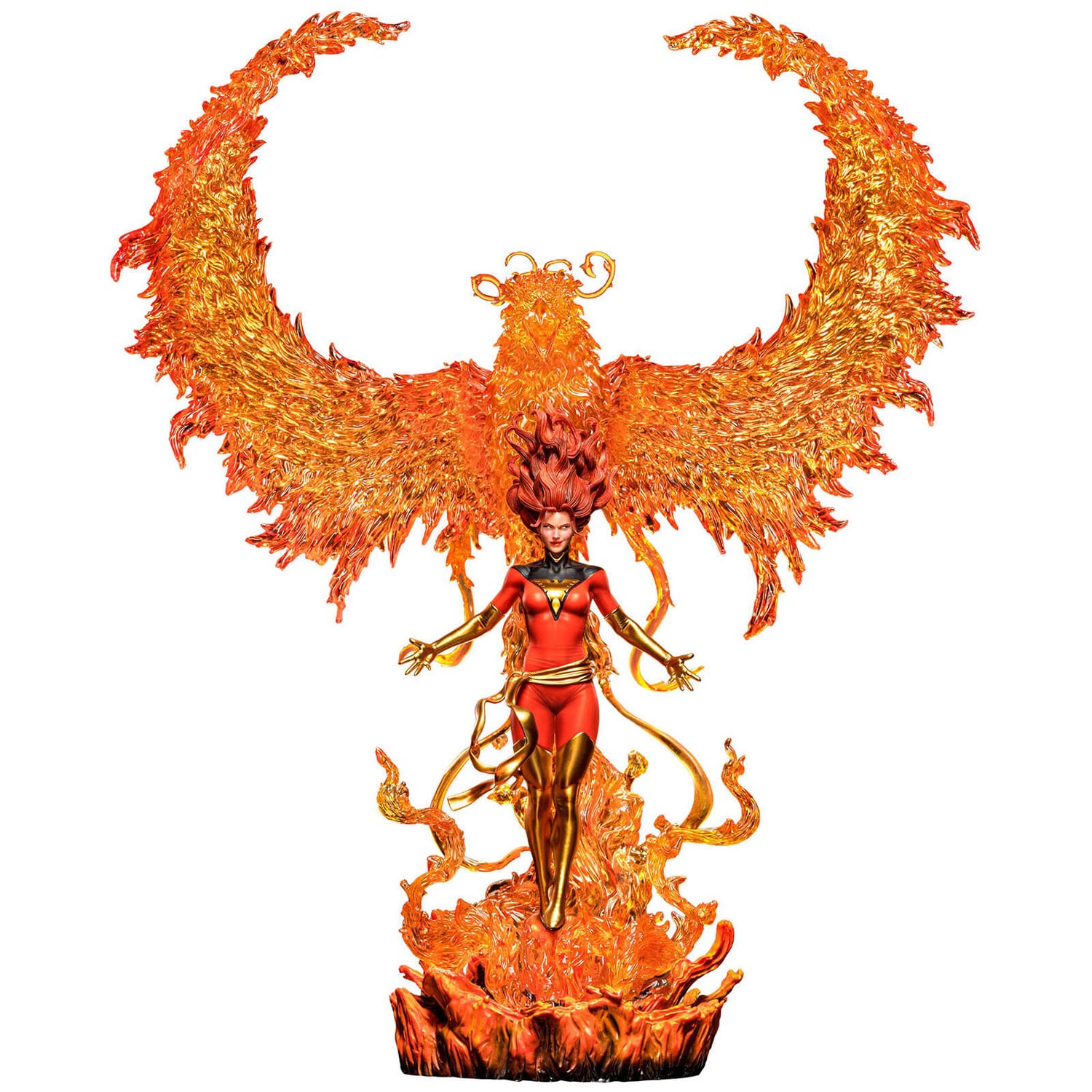 Iron Studios Marvel X-Men 1/10 BDS Art Scale Figure Phoenix Deluxe Ver ...