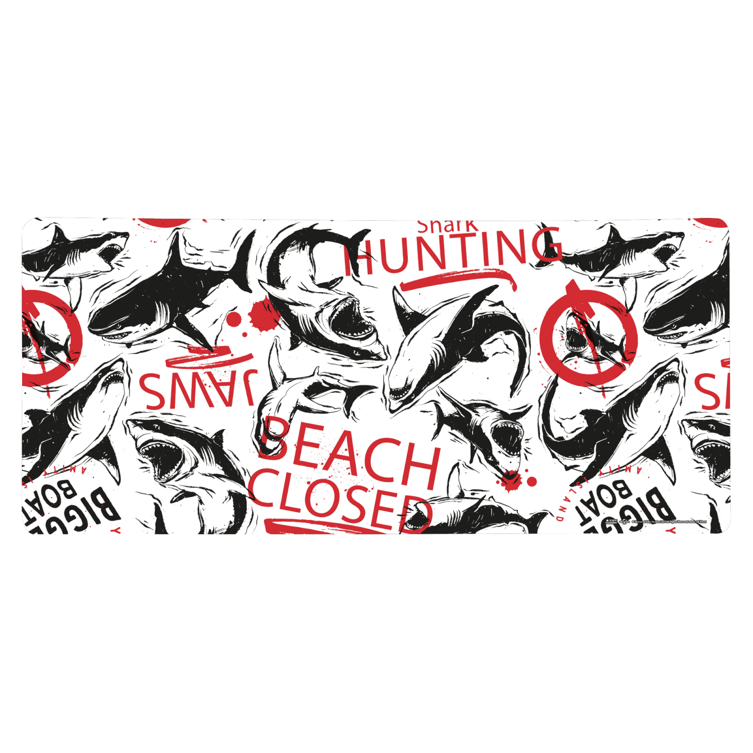 Jaws Beach Closed Gaming Mouse Mat Homeware - Zavvi UK